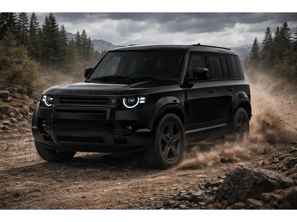 Land Rover Defender in Maastricht I 1 km I 107k